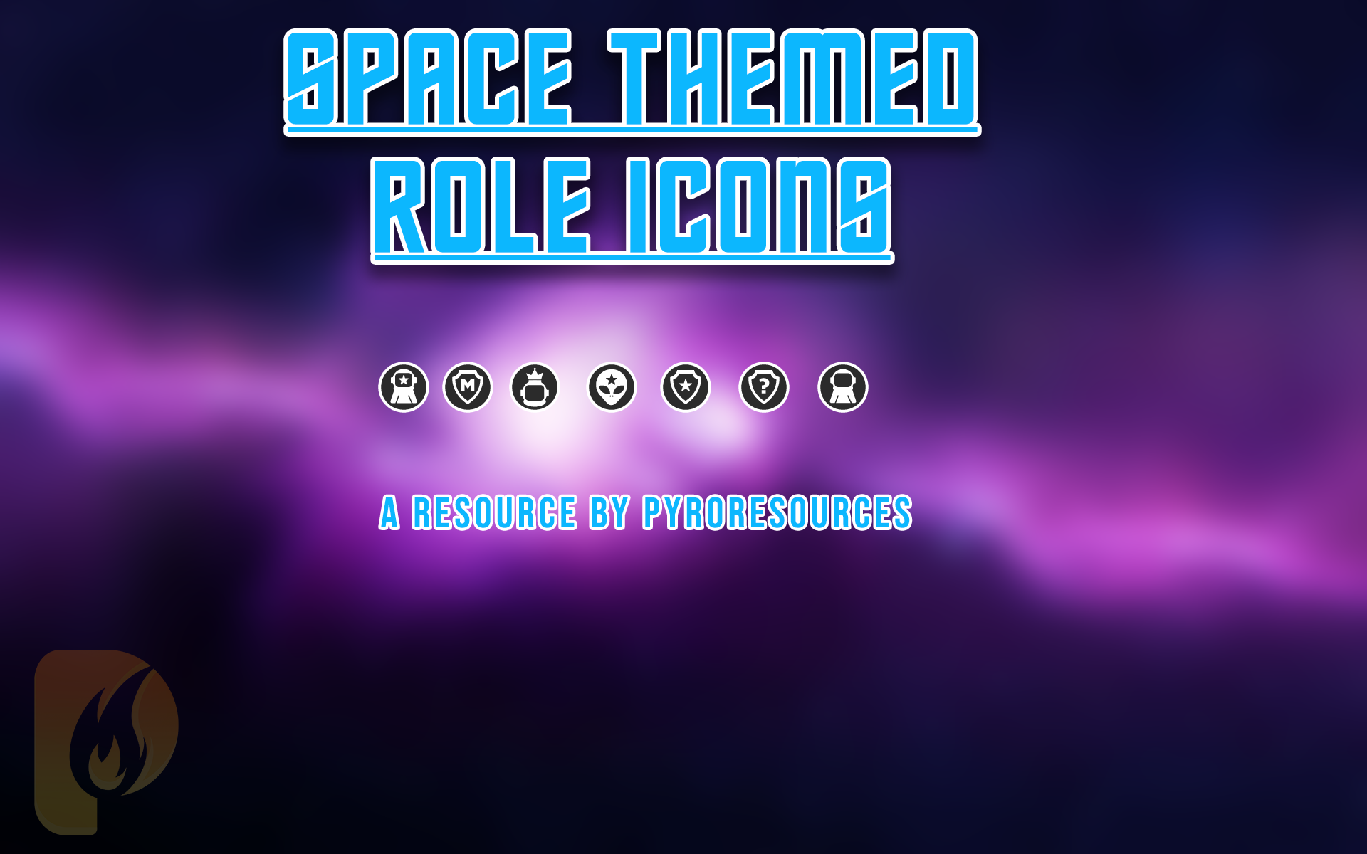 Space Discord Role Icons | BuiltByBit