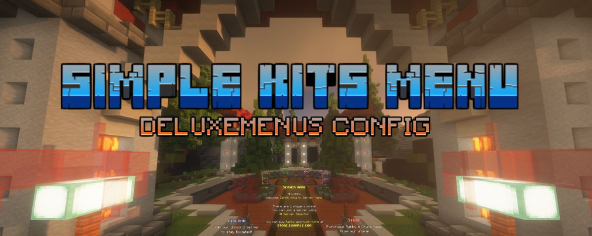 Simple Kits Menu | Deluxe Menus | BuiltByBit