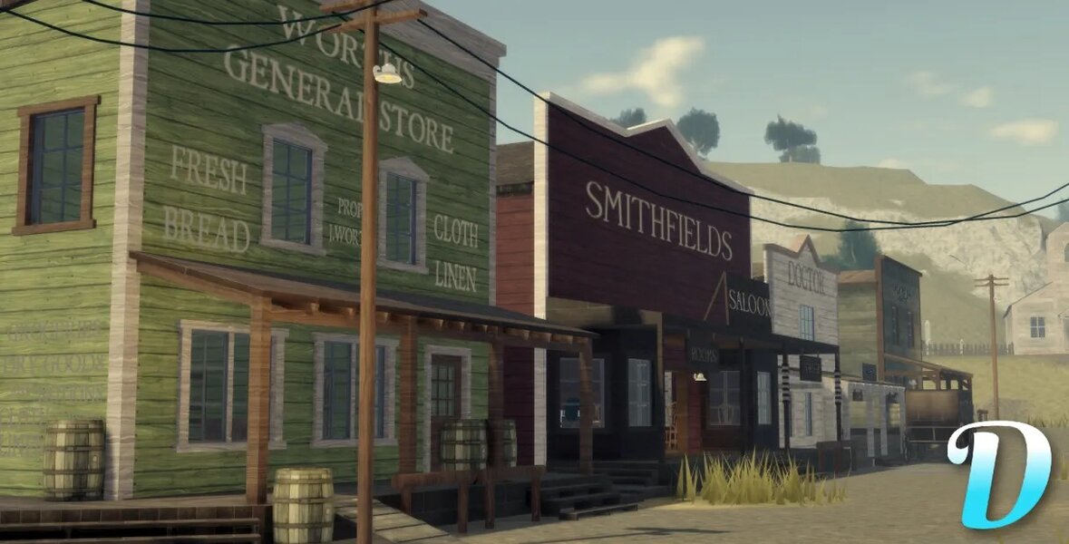 Rustic Western Town, The Wild West | BuiltByBit