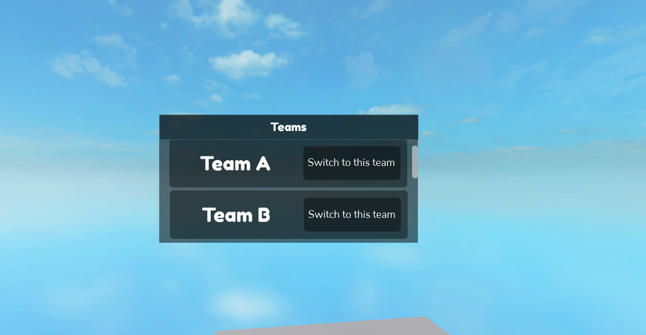 Team Changer | BuiltByBit