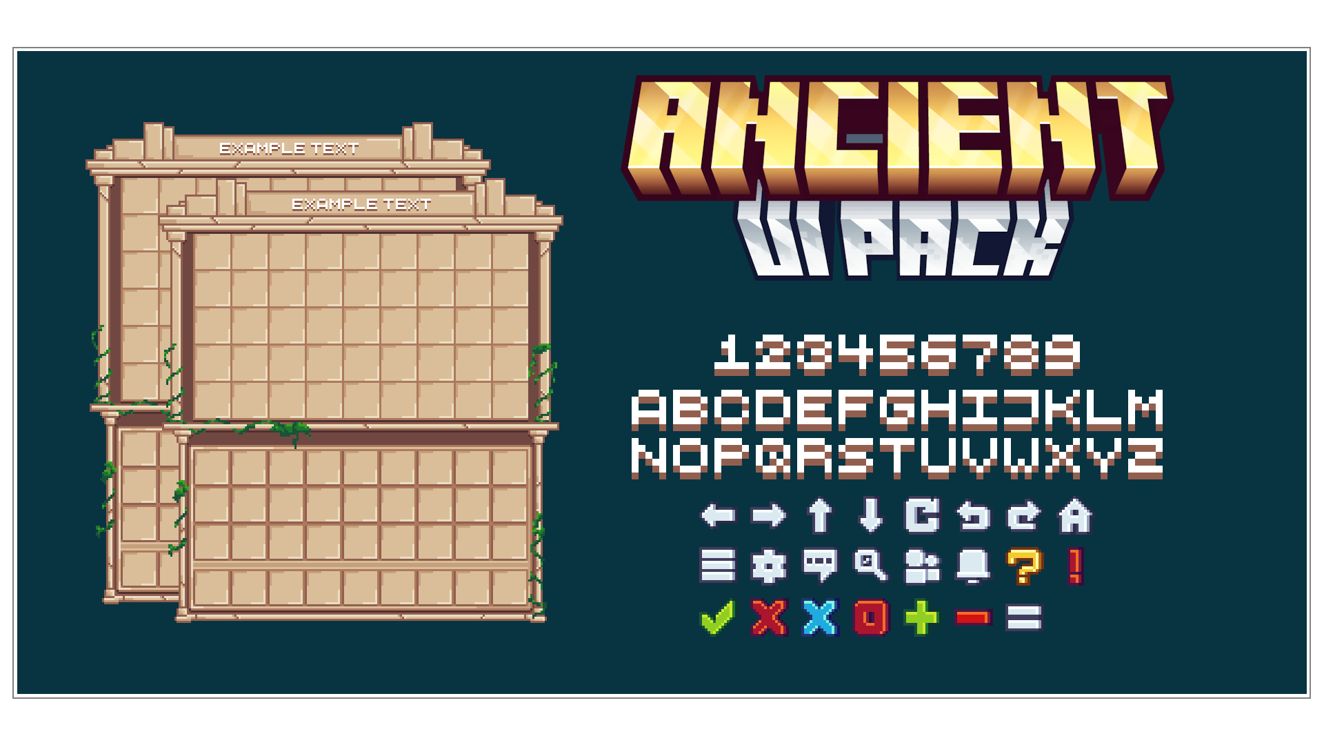 Ancient UI Pack | BuiltByBit