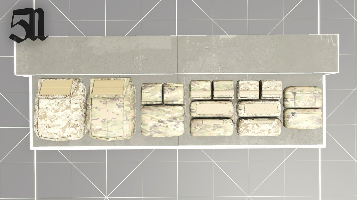 Backpanels MCAM AOR1 | BuiltByBit