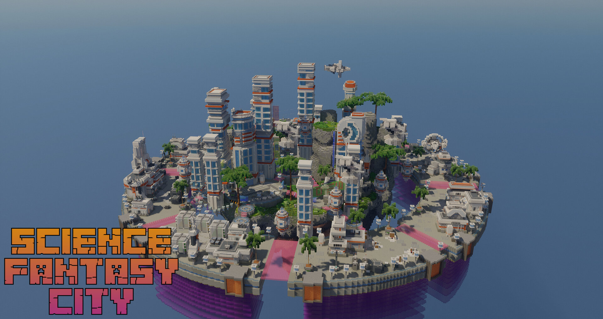 Science Fantasy City Spawn/Lobby | BuiltByBit