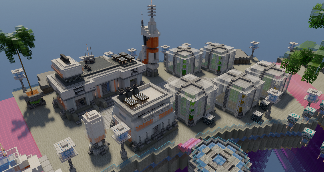 Science Fantasy City Spawn/Lobby | BuiltByBit