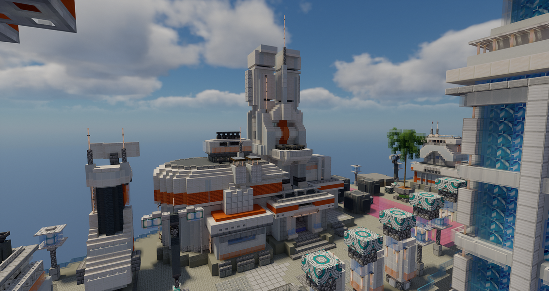Science Fantasy City Spawn/Lobby | BuiltByBit