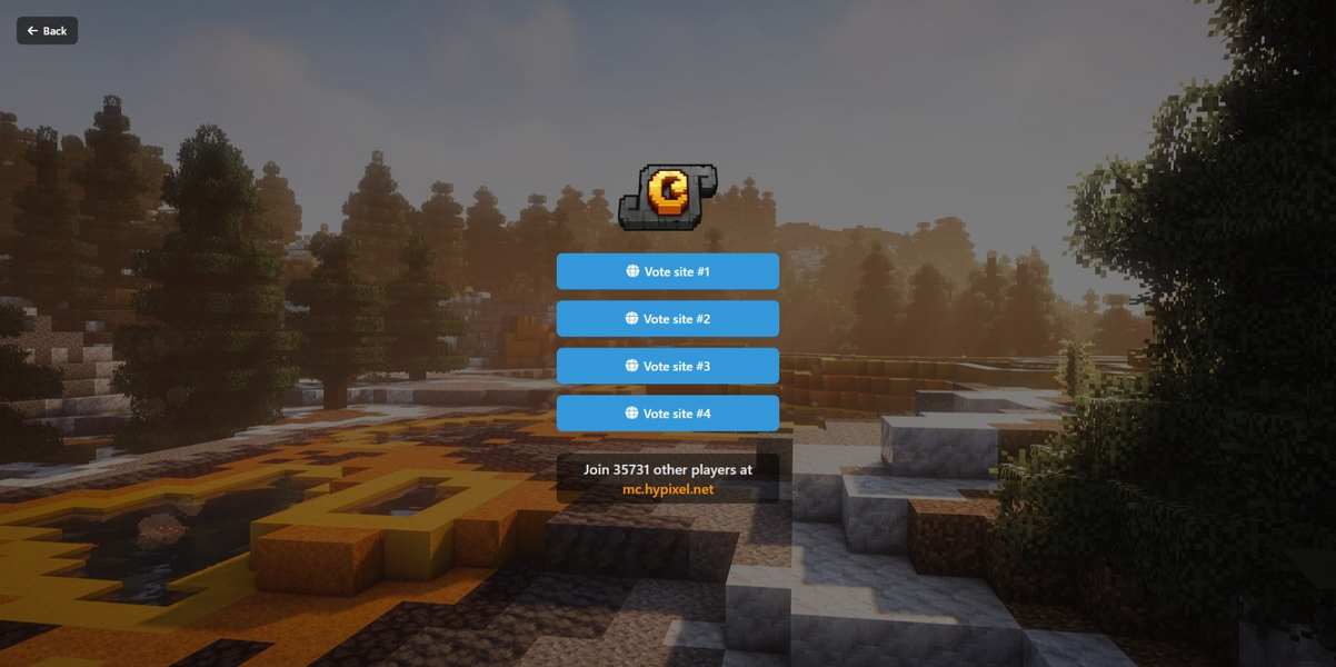 Portal - Minecraft website template | BuiltByBit