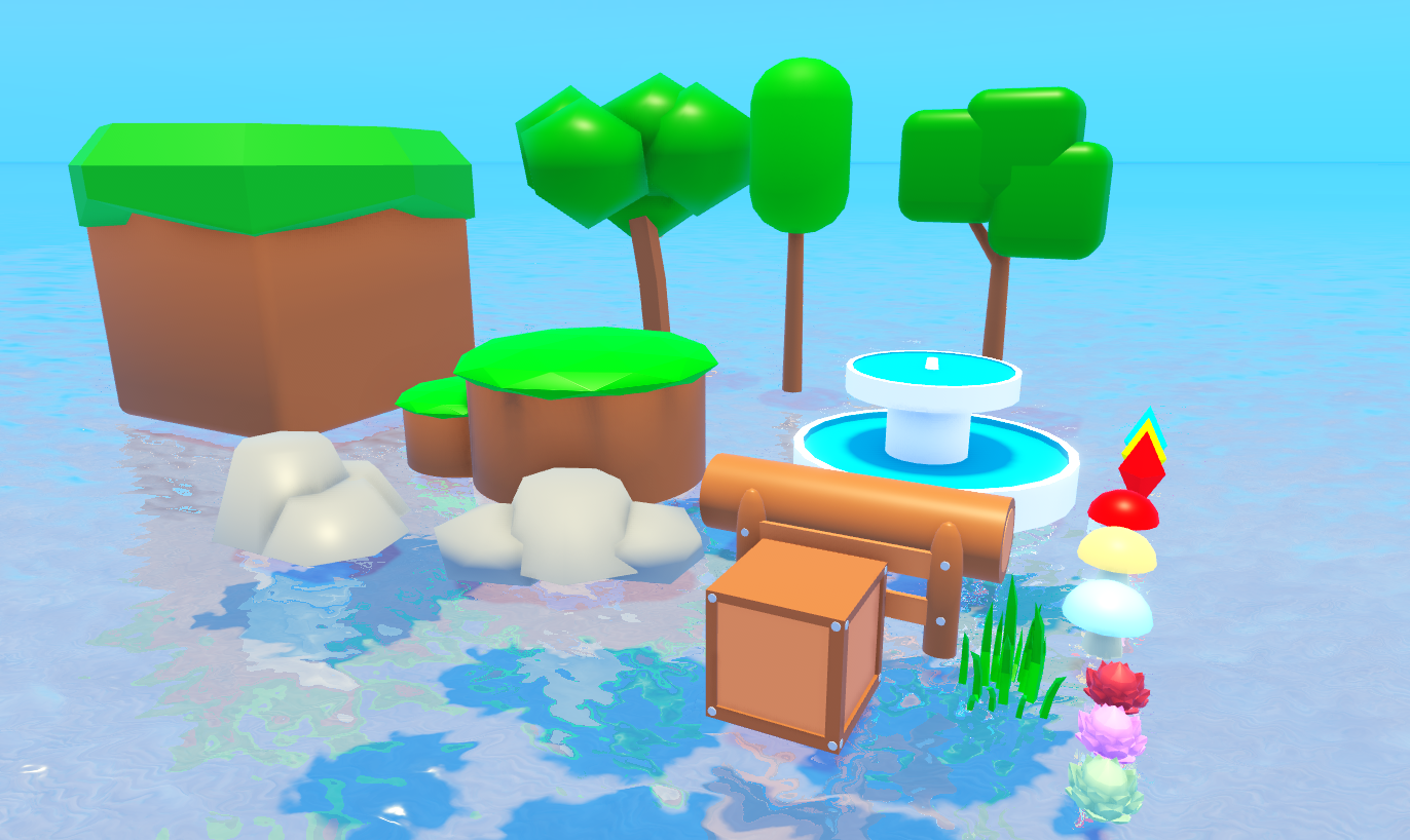 Low Poly Asset Pack | BuiltByBit