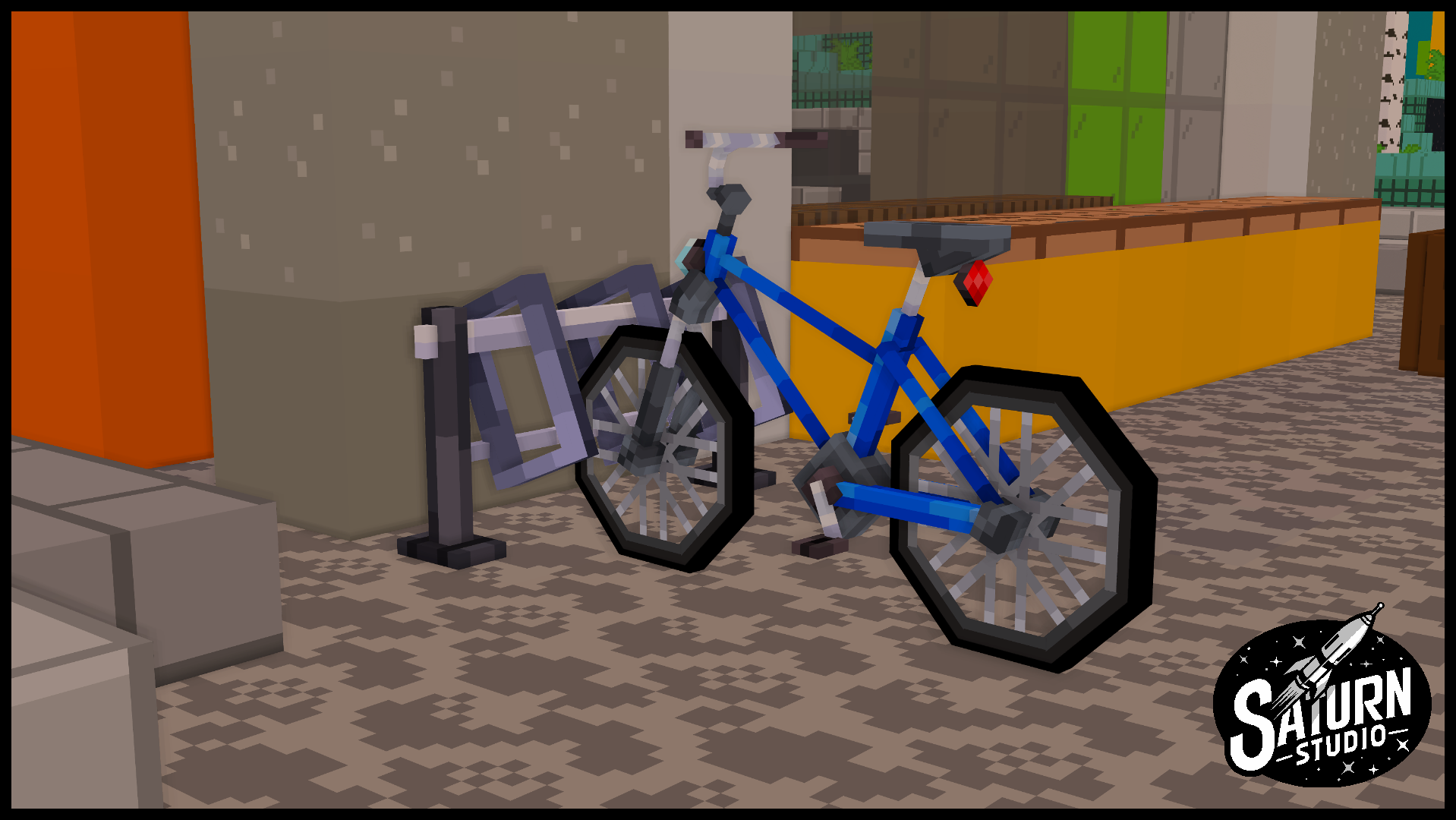 Bike With Rack | SaturnStudio | BuiltByBit