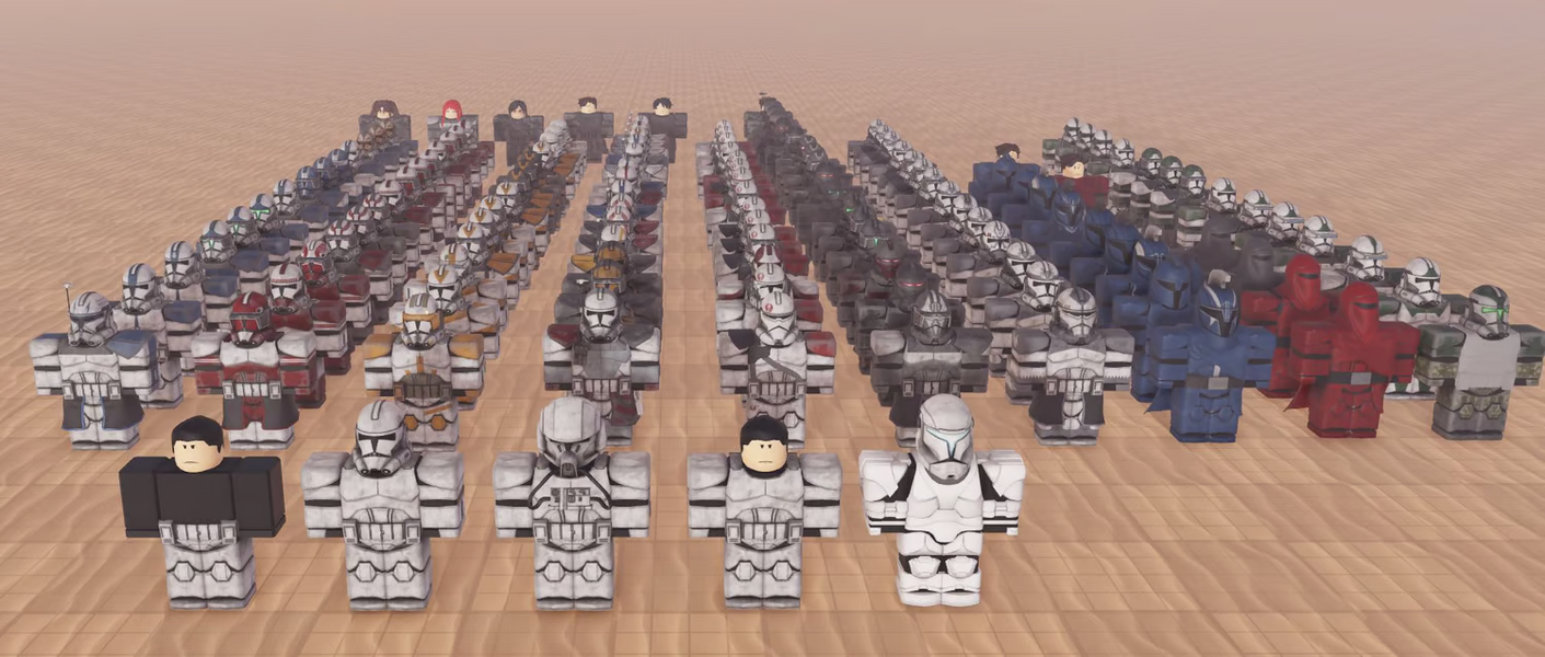 CUSTOM Republic Morph Set | BuiltByBit