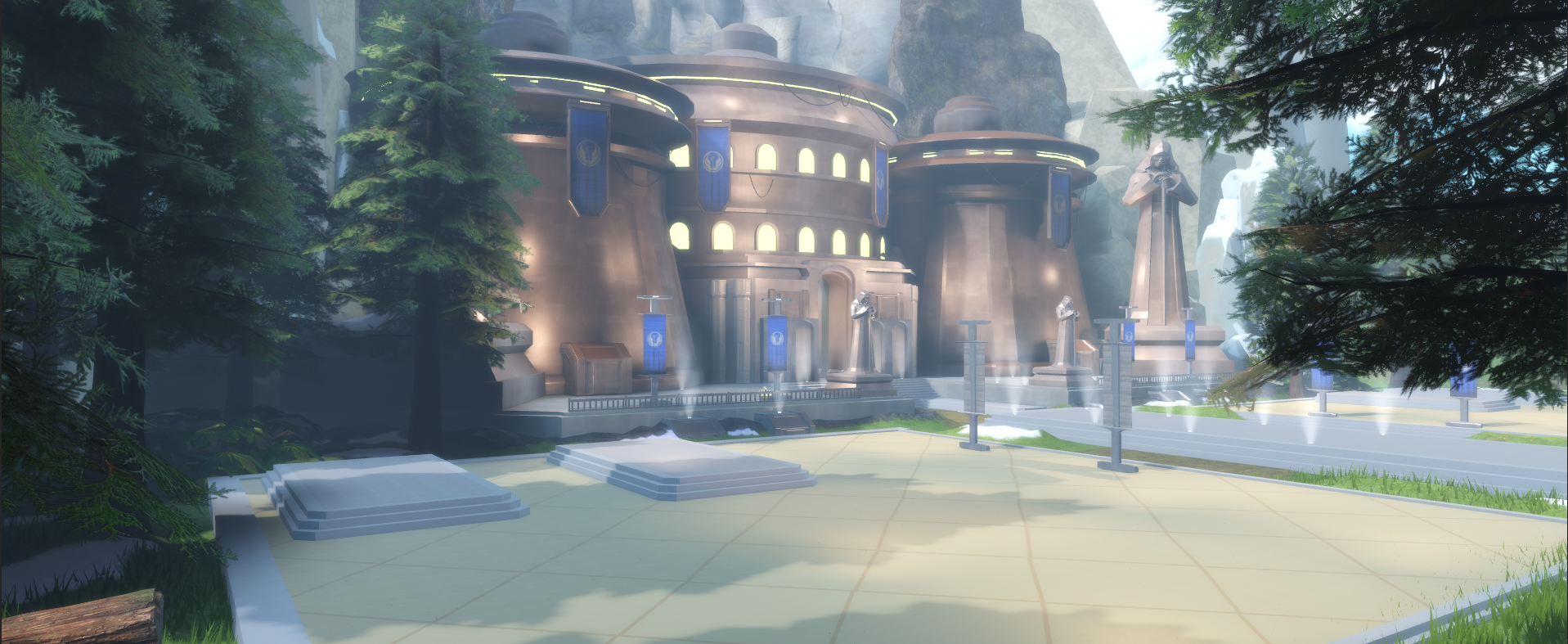 Temple on Tython | BuiltByBit