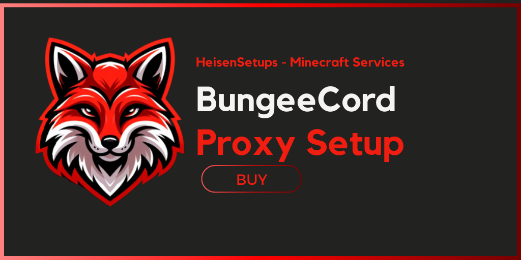 HeisenSetups | BungeeCord Proxy Setup | BuiltByBit