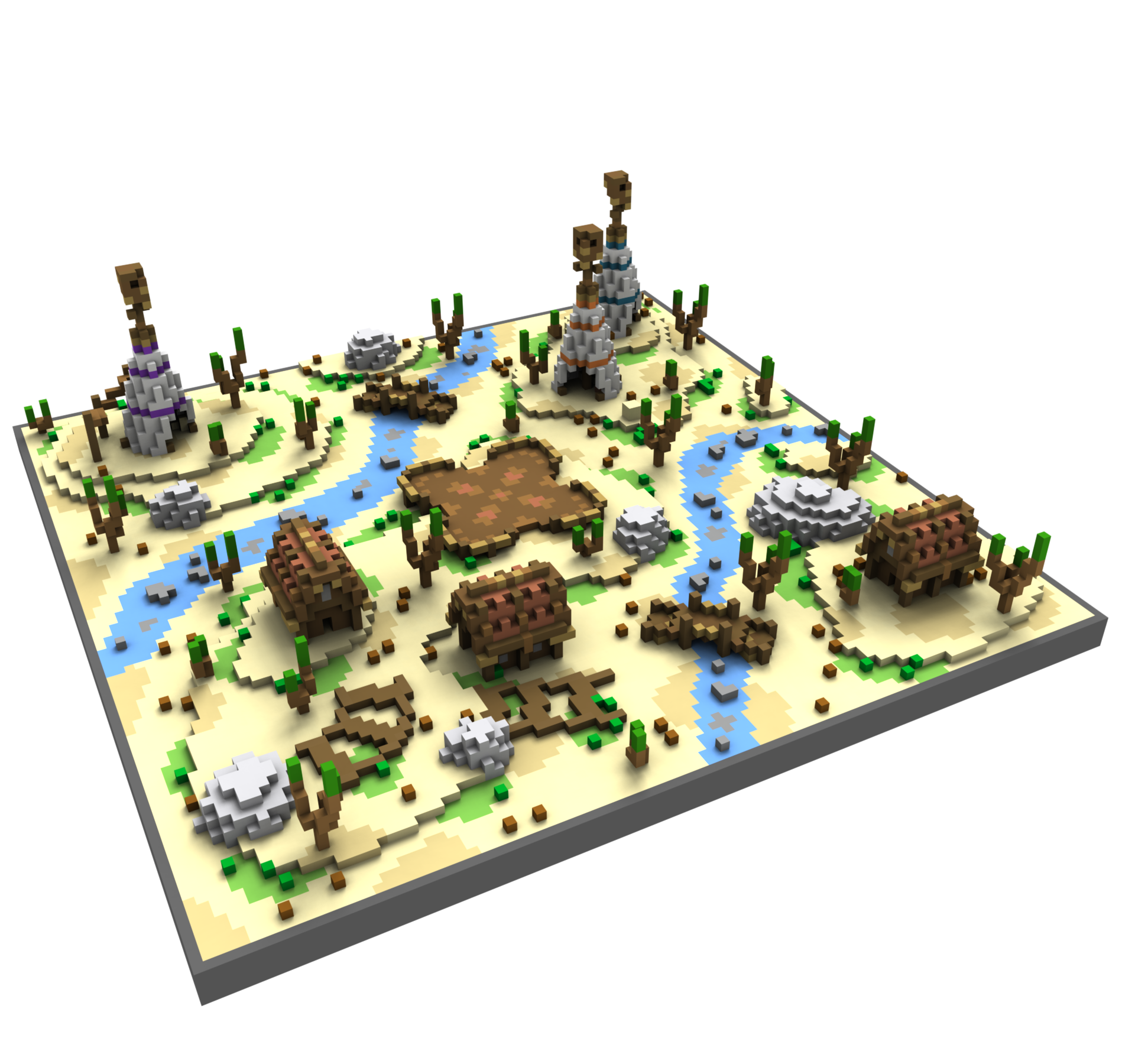 Desert HCF Spawn | BuiltByBit
