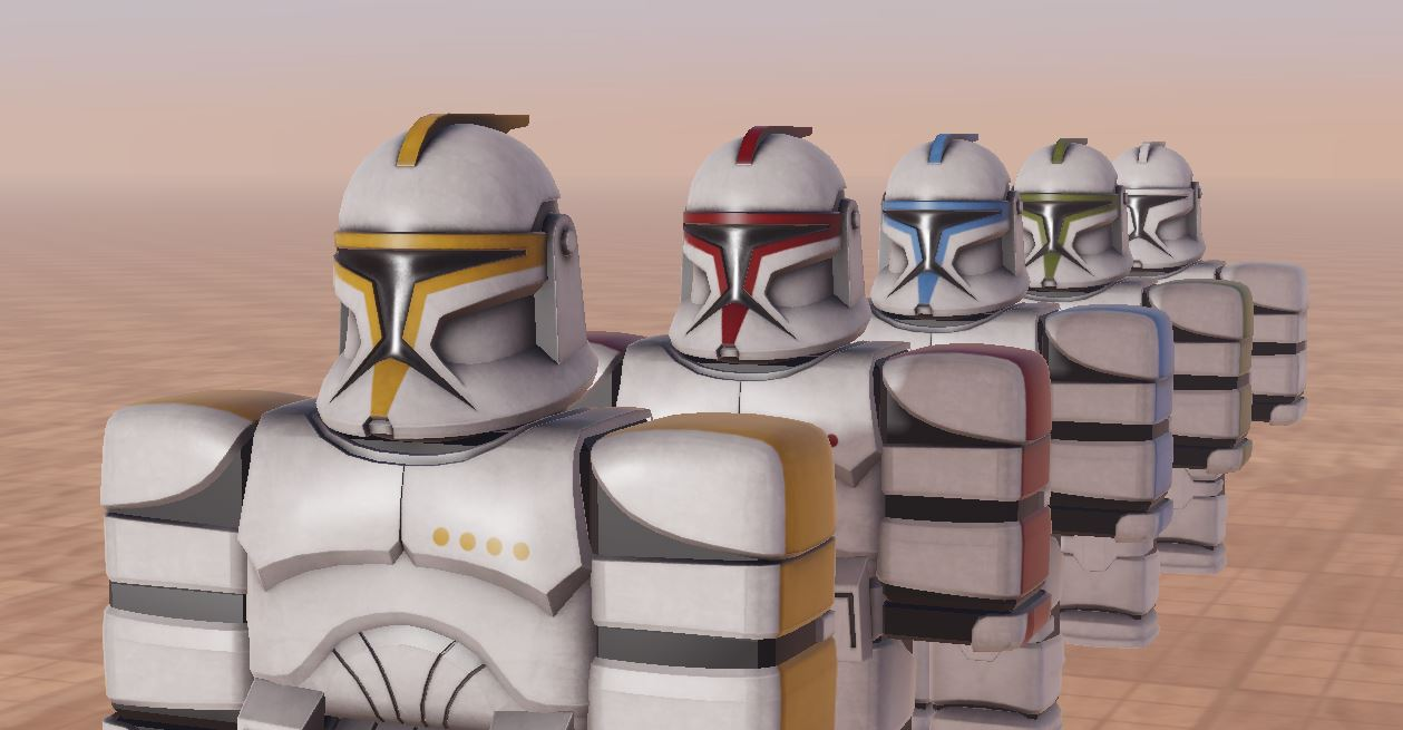 CUSTOM Clone Wars Phase One Morphs | BuiltByBit