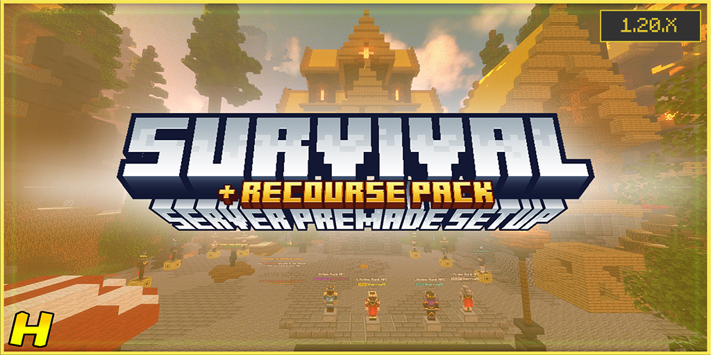 Survival - BETA Server Premade Setup | BuiltByBit
