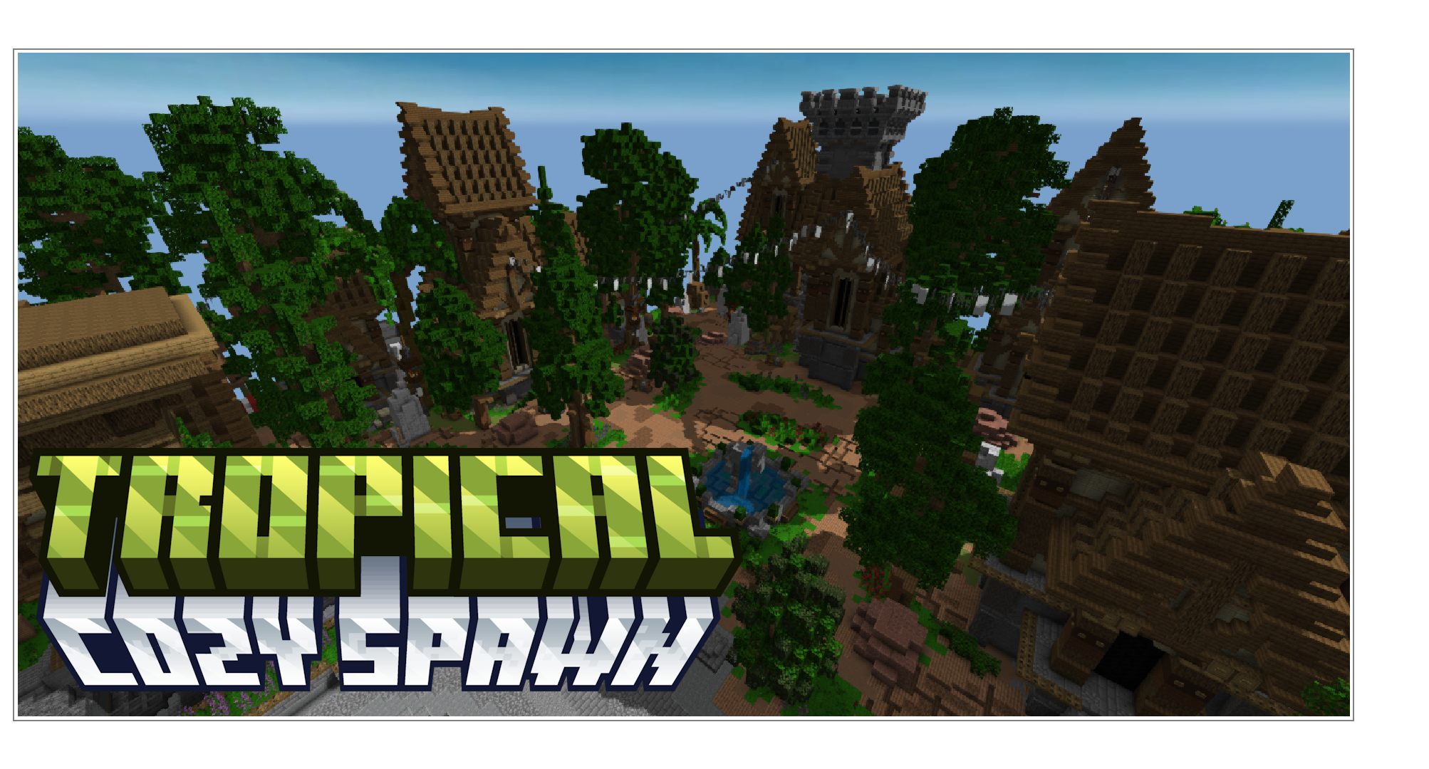 Tropical Cozy Spawn | BuiltByBit