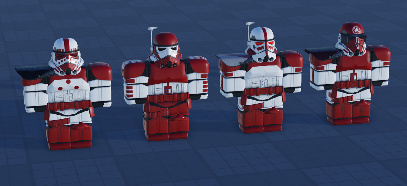 Shock Troopers | Coruscant Guard Morphs | BuiltByBit