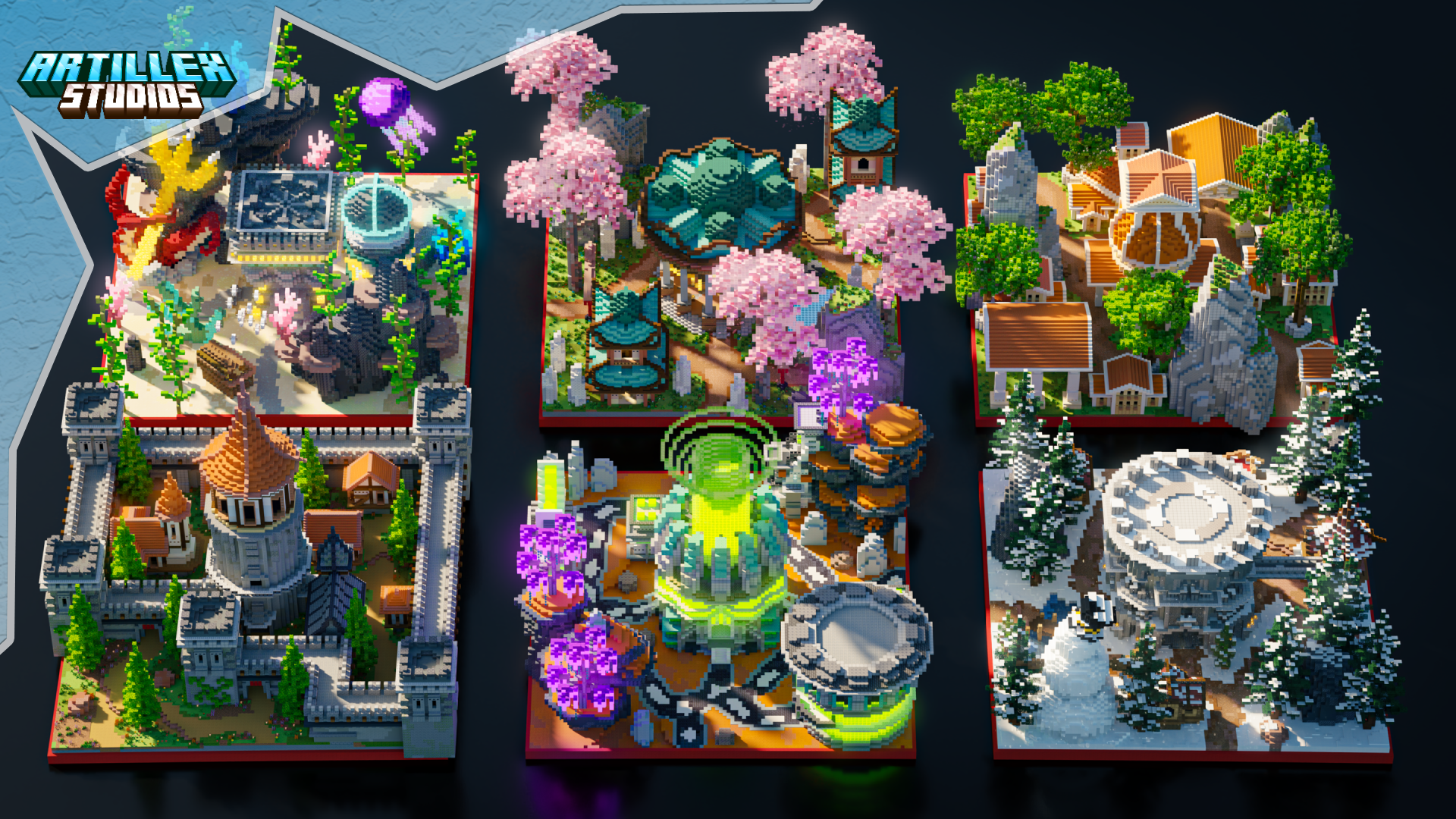 HQ KOTH Pack | 6 Maps | 100x100 | BuiltByBit