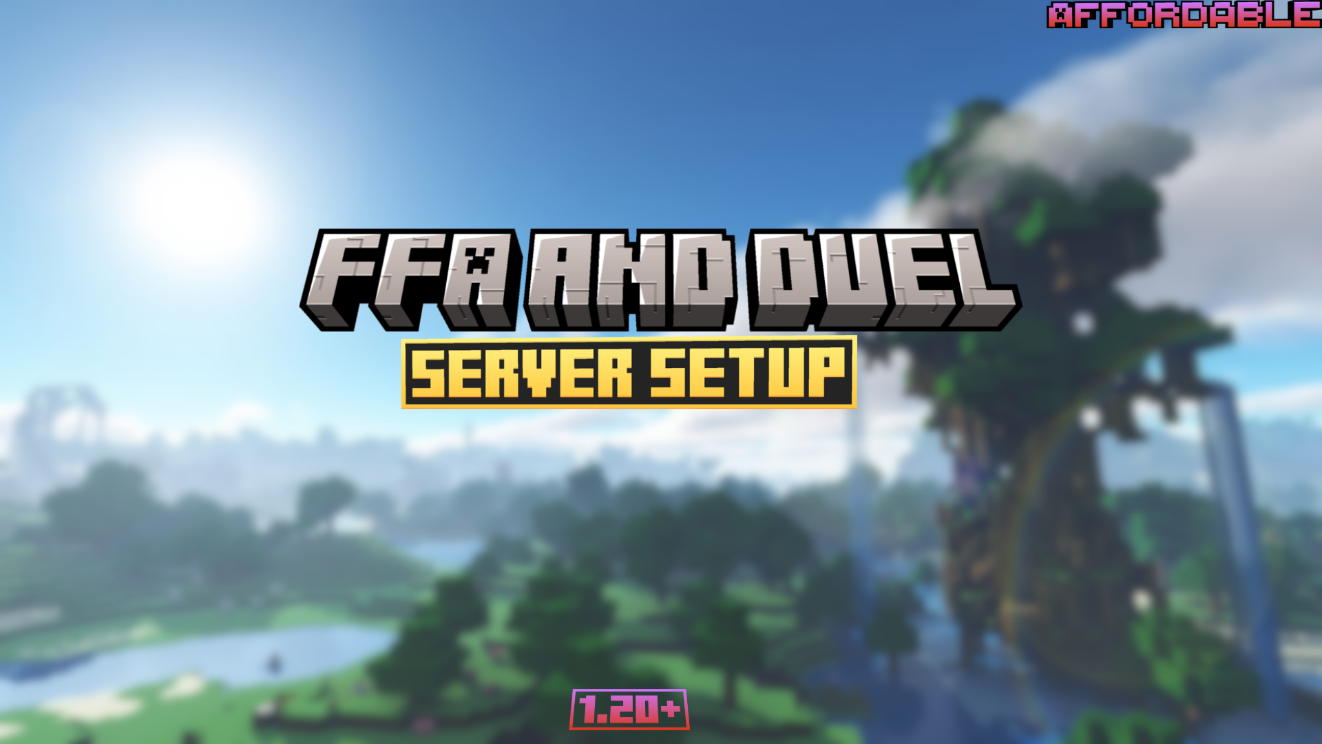 Minecraft FFA /duel server setup latest | BuiltByBit