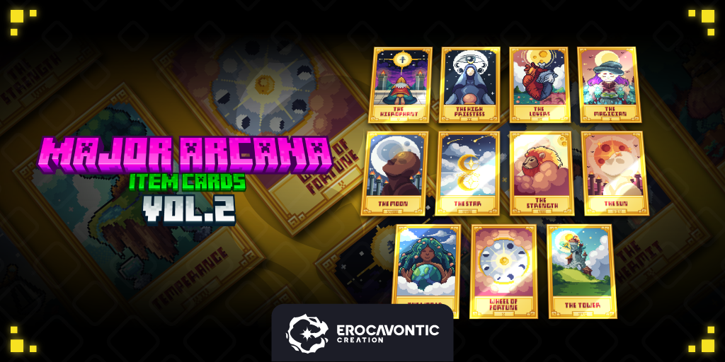 Major Arcana Cards_Full | BuiltByBit