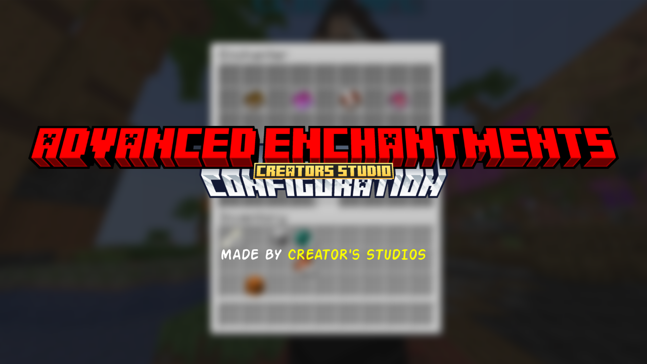Advanced Enchantments Configuration | BuiltByBit