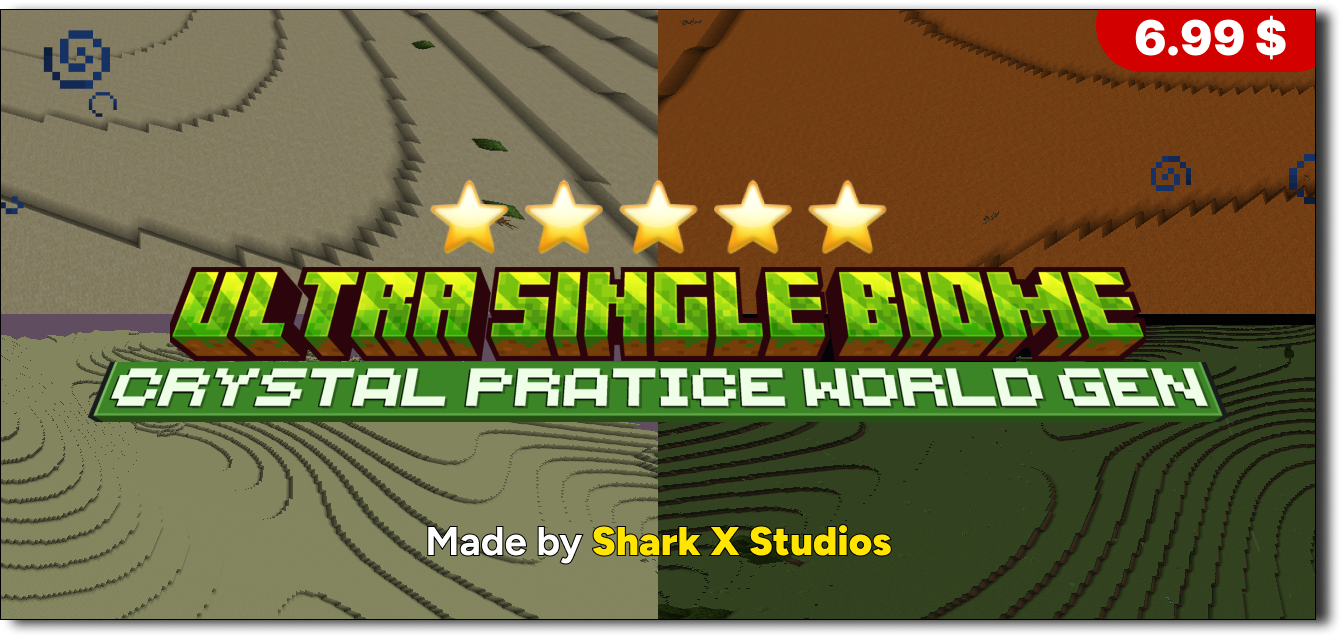 UltraSingleBiome - CPvP World Generator | BuiltByBit