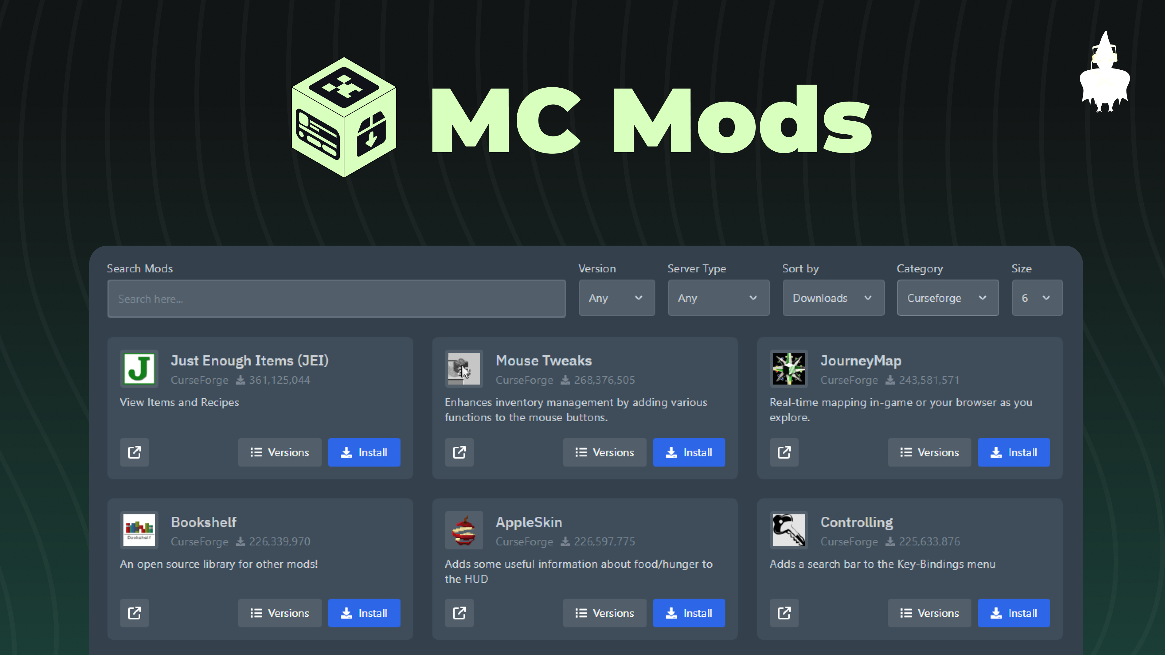 MC Mods Installer for Pterodactyl | BuiltByBit
