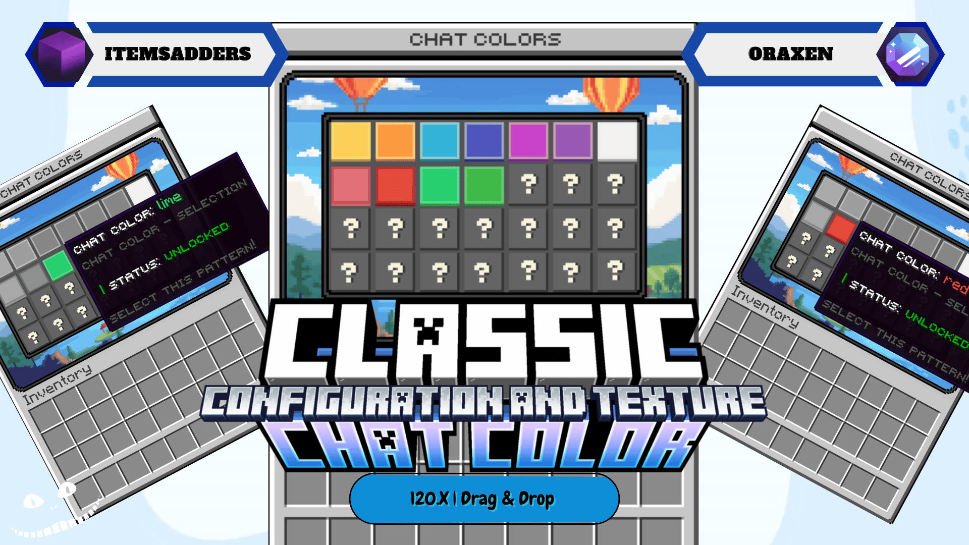 Classic Chat Colors | ItemsAdders/Oraxen | BuiltByBit