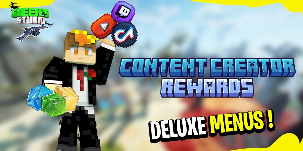 Content Creator Rewards | Deluxe Menus | BuiltByBit