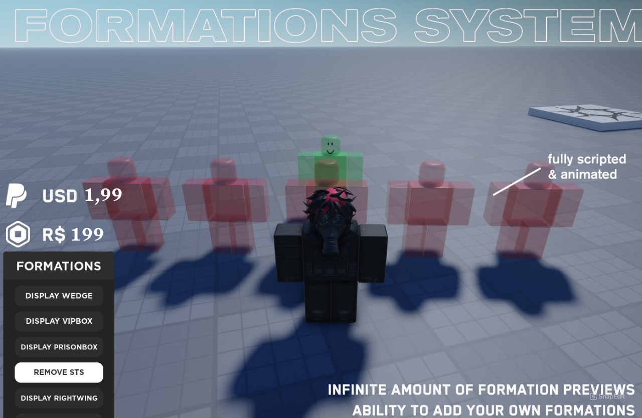 Formations System | BuiltByBit