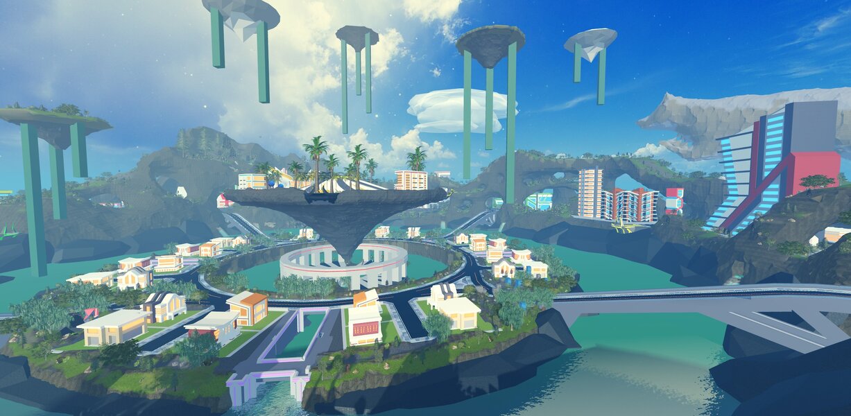 Futuristic Sci-Fi Lobby Roblox | BuiltByBit