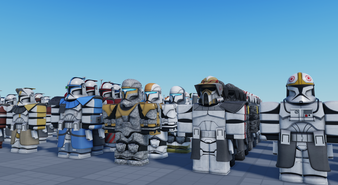 CUSTOM Clone Wars Morphs - 130+ Morphs | BuiltByBit