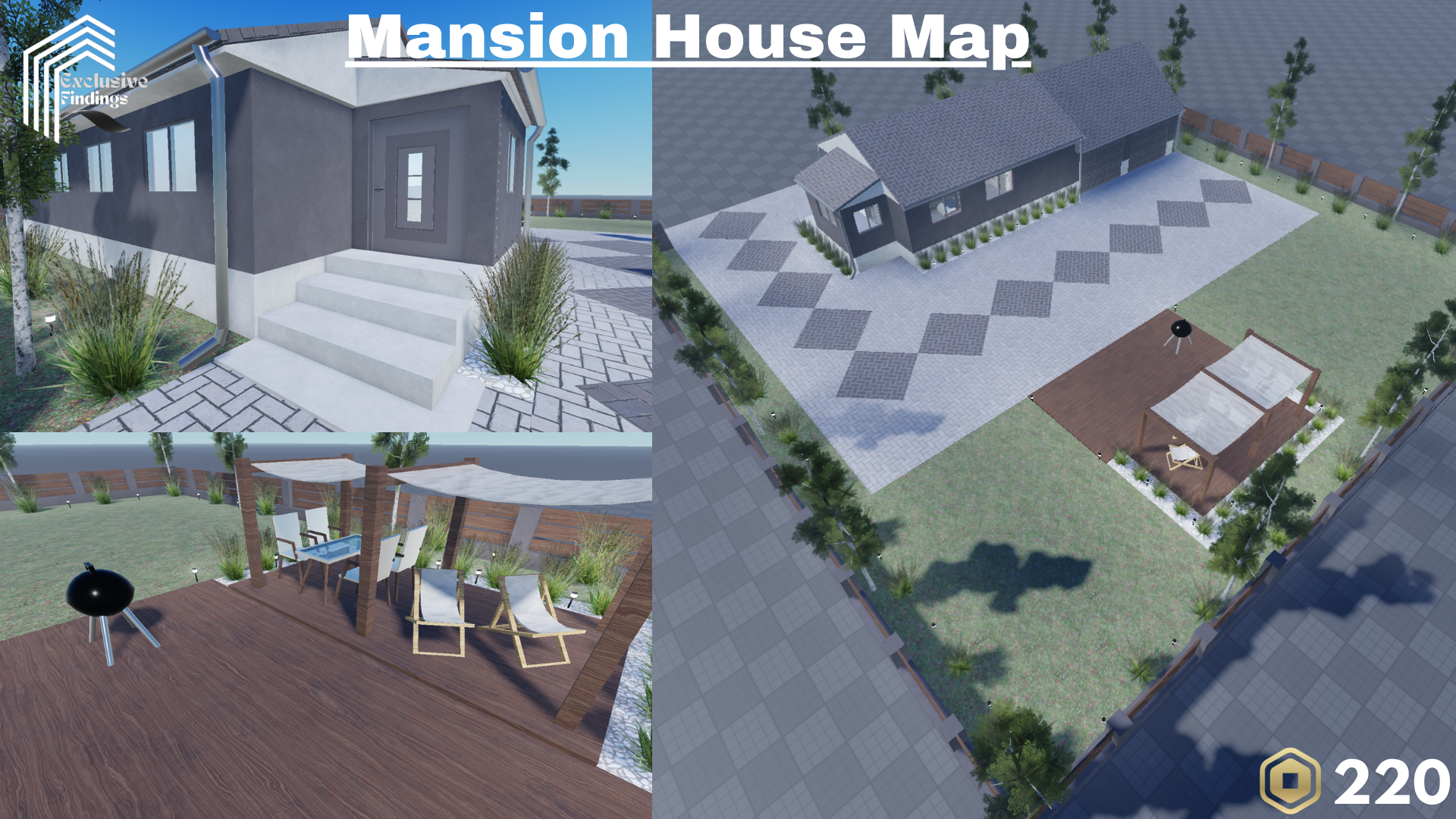 Mansion House Map | BuiltByBit