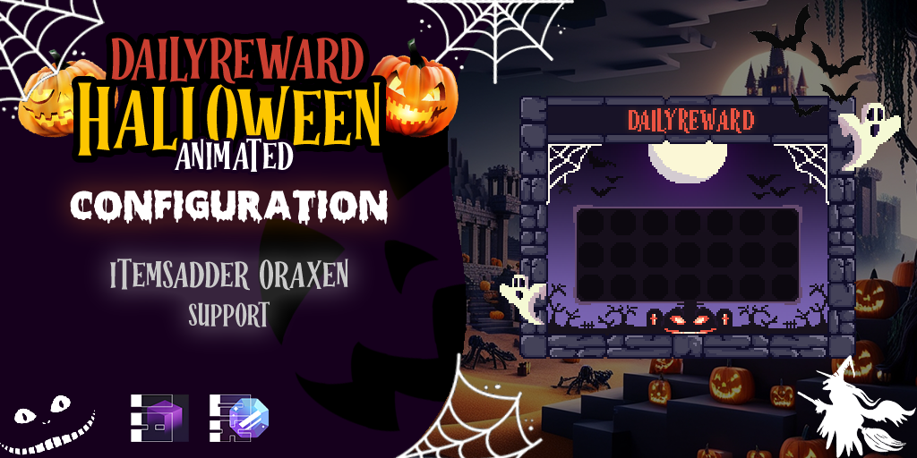 Daily Rewards | Halloween| IA/Oraxen | BuiltByBit