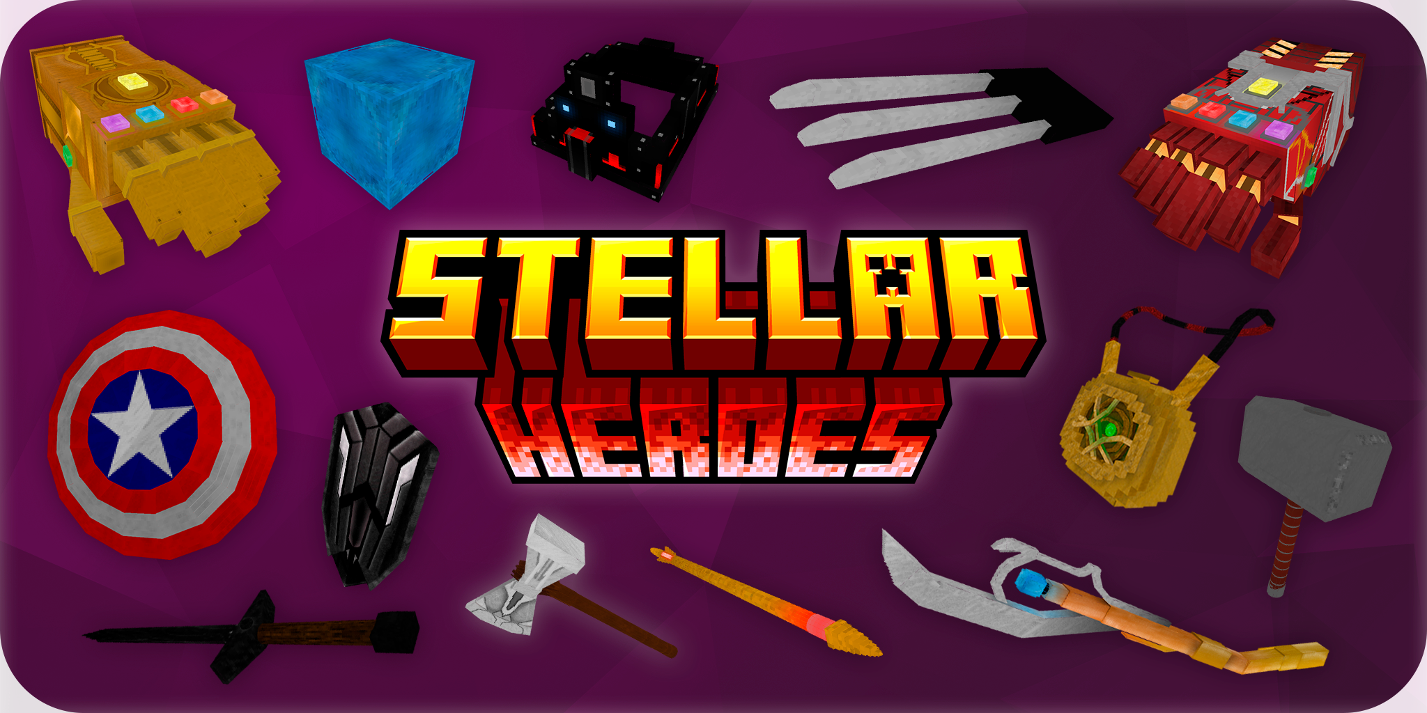 Stellar Heroes | ItemsAdder v3 | BuiltByBit