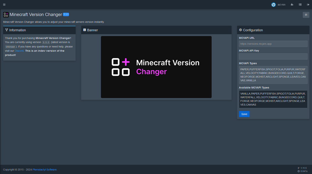 Minecraft Version Changer | BuiltByBit