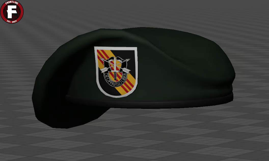 US | Frontline 5th SFG rank berets | BuiltByBit