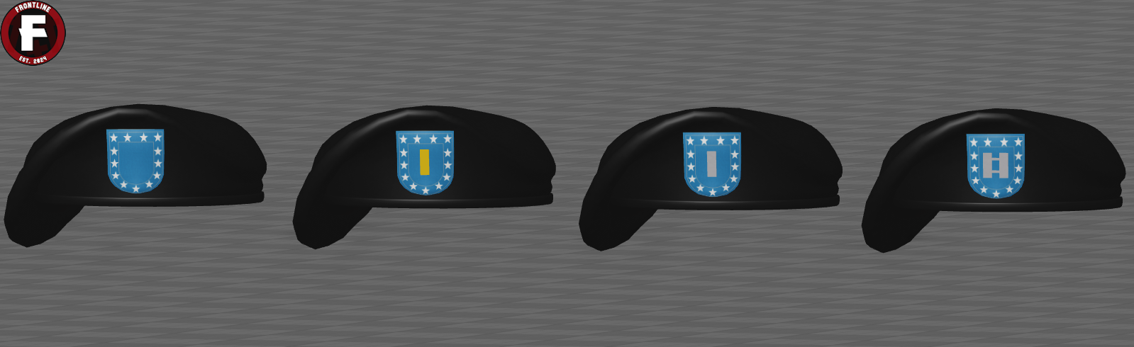 US | Frontline US Army Black berets | BuiltByBit