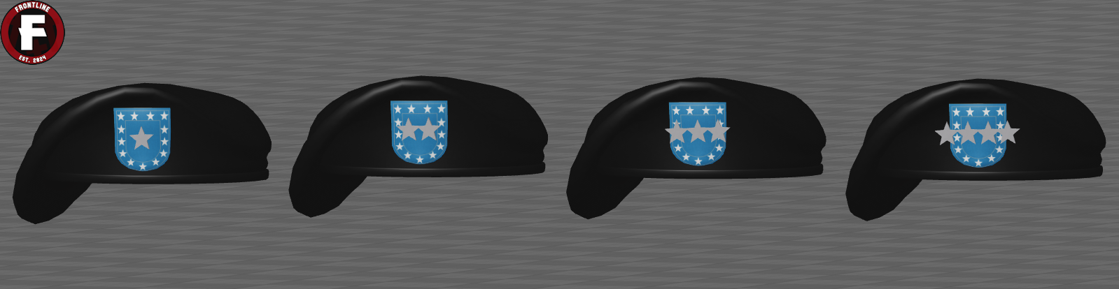 US | Frontline US Army Black berets | BuiltByBit