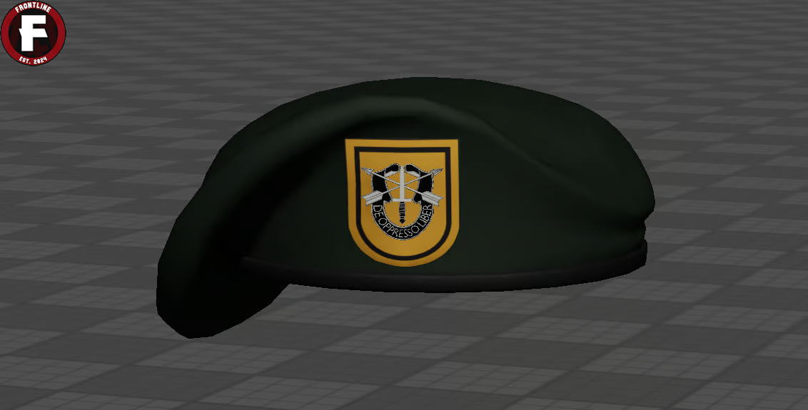 US | Frontline 1st SFG rank berets | BuiltByBit