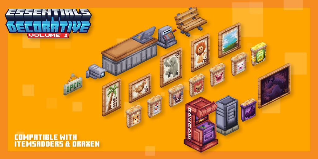 Essentials Decorative Volume 1 | BuiltByBit