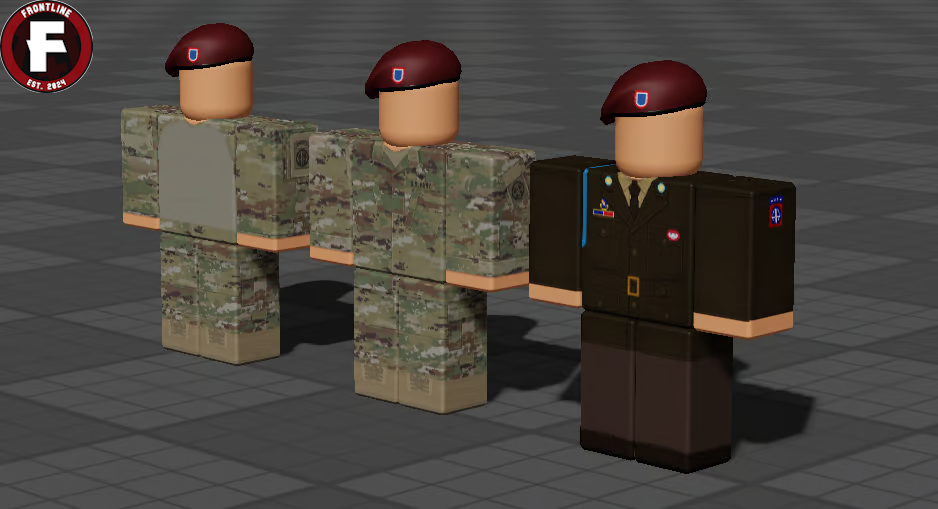 US Army 82nd Airborne Uniform Pack | BuiltByBit