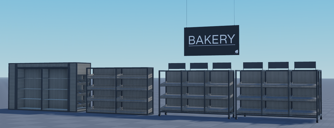 Bakery Shelving Pack | BuiltByBit