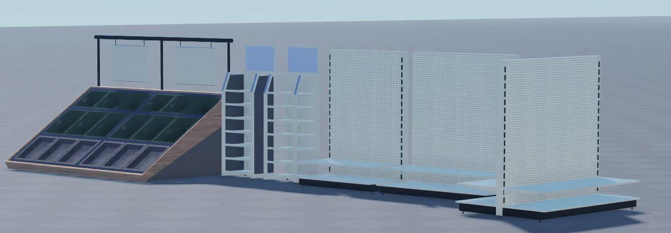 Retail Shelving Pack | BuiltByBit