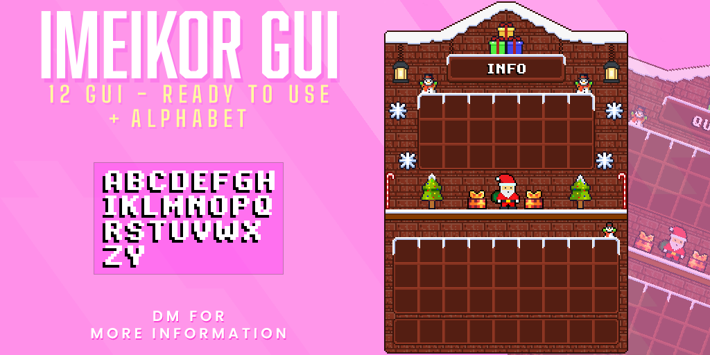 Winter Gui Pack + ItemsAdder Config | BuiltByBit