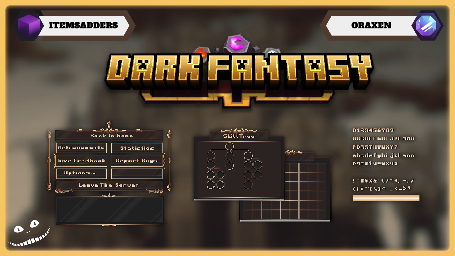 Dark Fantasy - ESC & GUI | IA/Oraxen | BuiltByBit