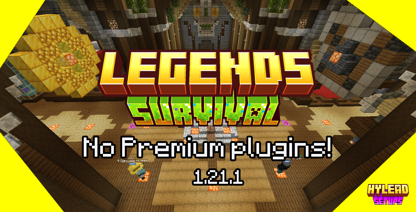 Survival Custom - Server Setup | BuiltByBit