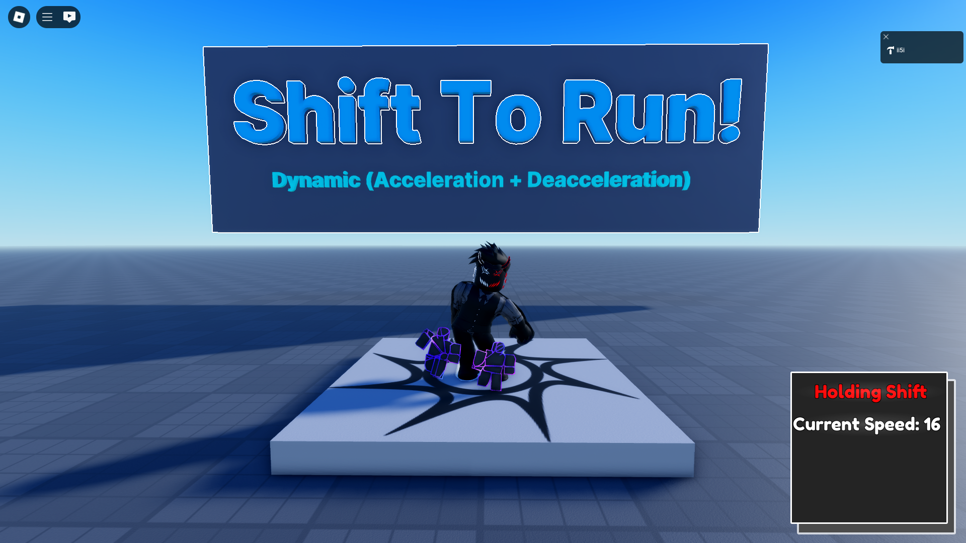 Shift-to-Run - Dynamic Acceleration | BuiltByBit