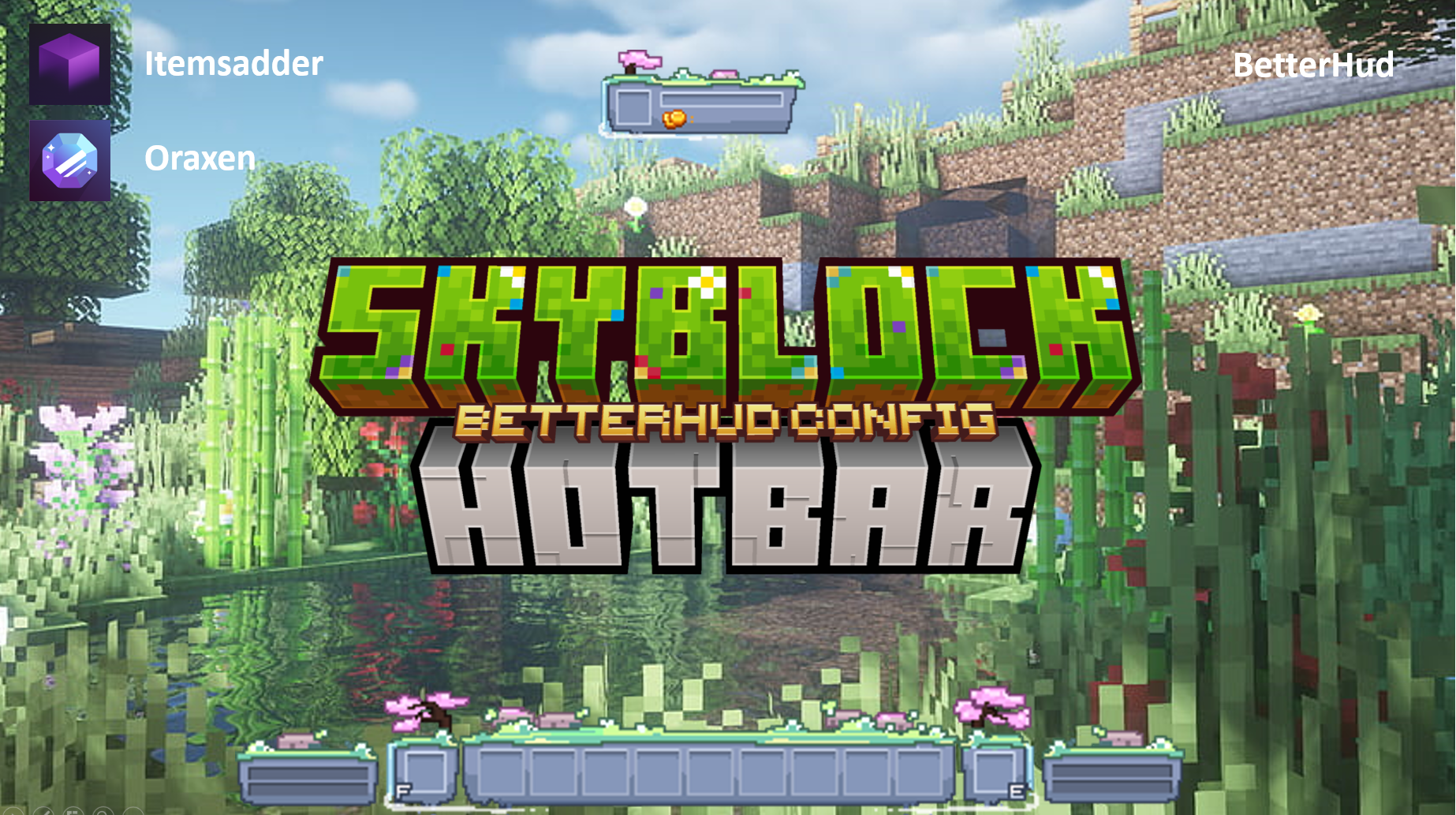Skyblock Hotbar | Itemsadder/Oraxen | BuiltByBit