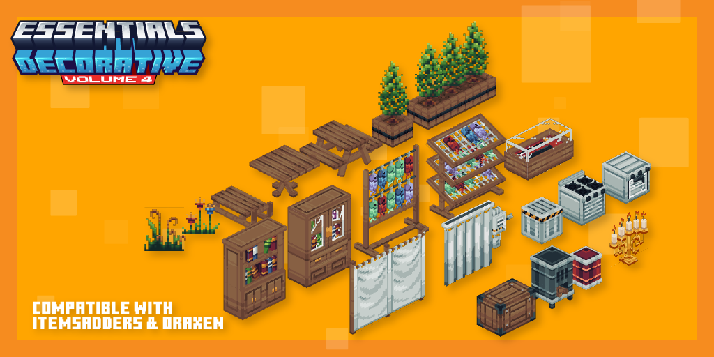 Essentials Decorative Volume 4 | BuiltByBit