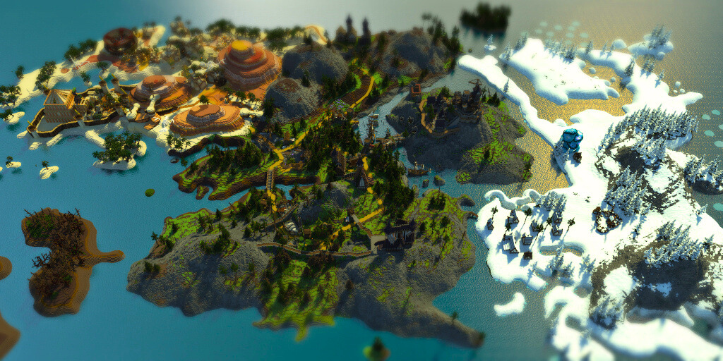 Eleria Citadel of Wisdom | 2000x1000 | BuiltByBit